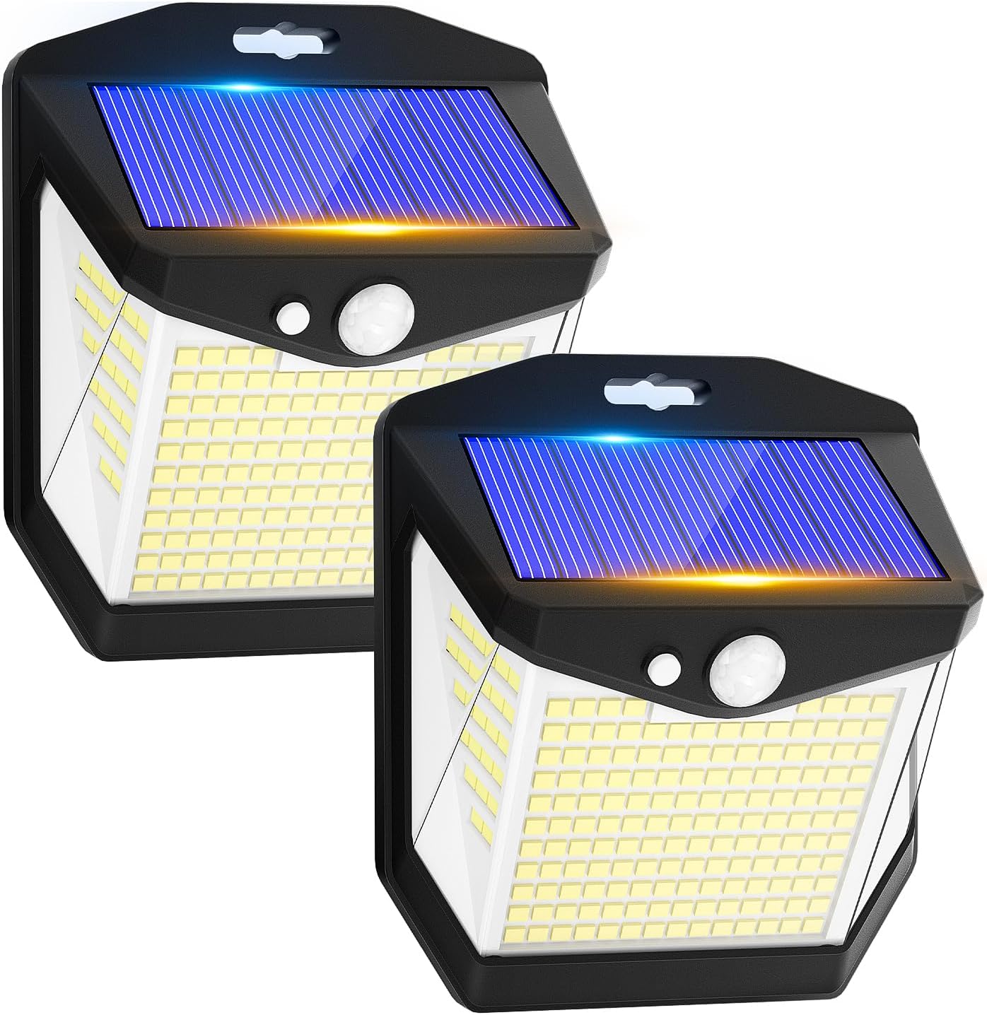 Solar Security Lights Outdoor Garden: 238 LED Solar Powered Outside ...