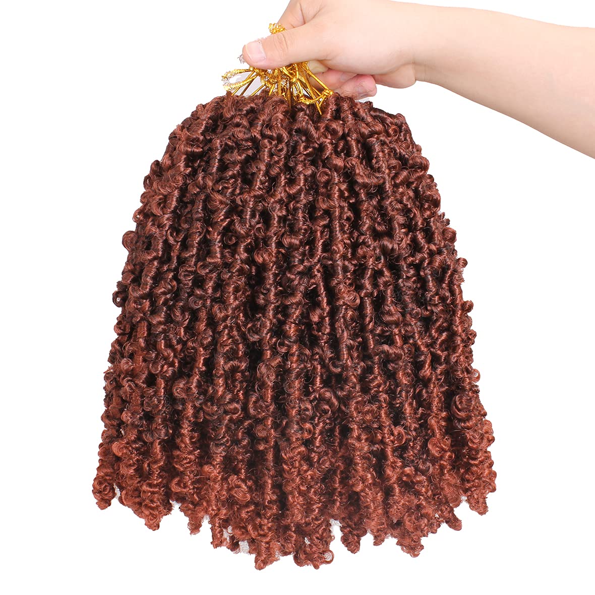 Snapklik.com : Butterfly Locs Crochet Hair 6 Packs Copper Red Bob ...