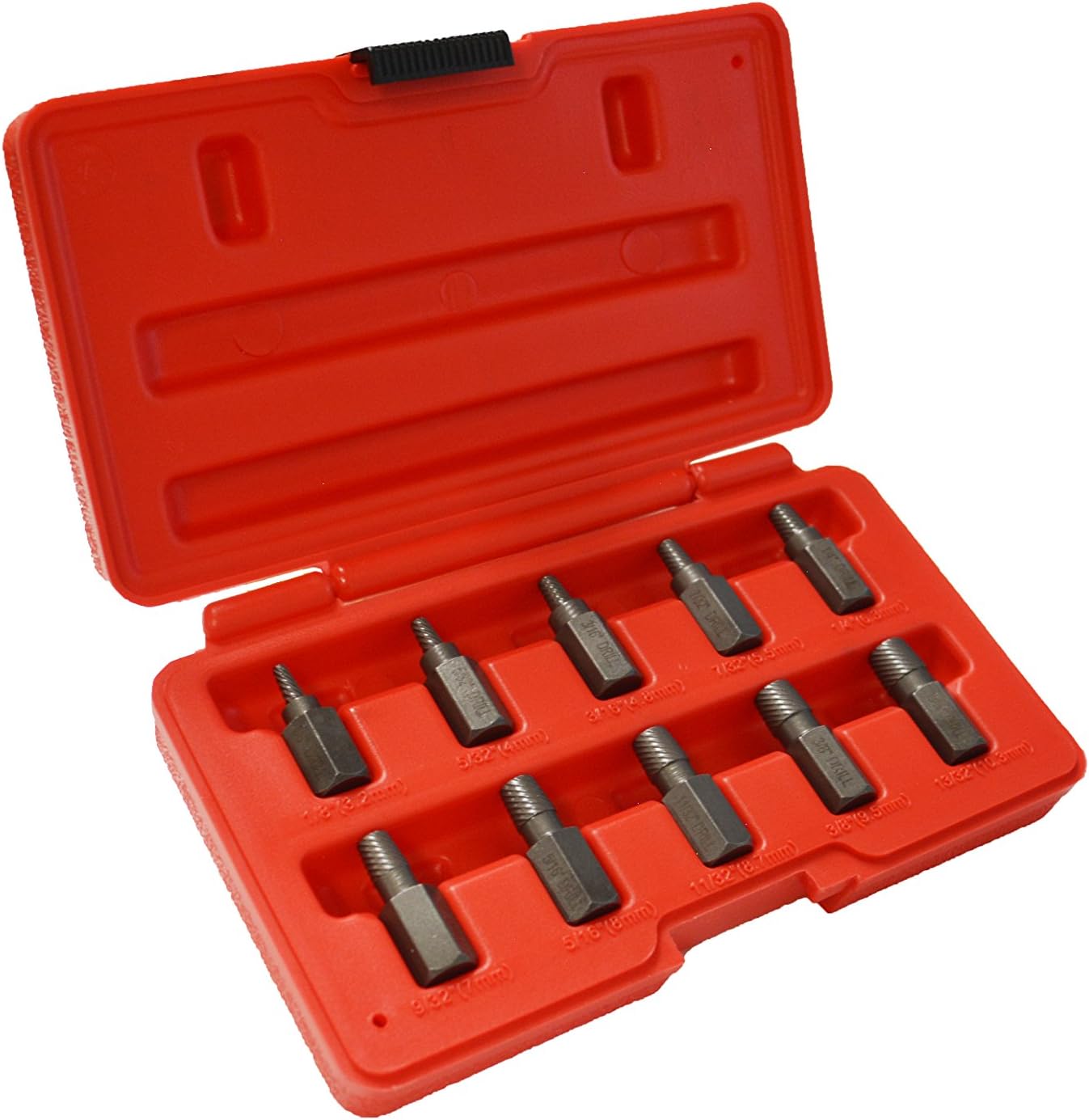 Easy Out Broken Screw Remover Hex Head Multi-Spine Screw Extractor Set ...