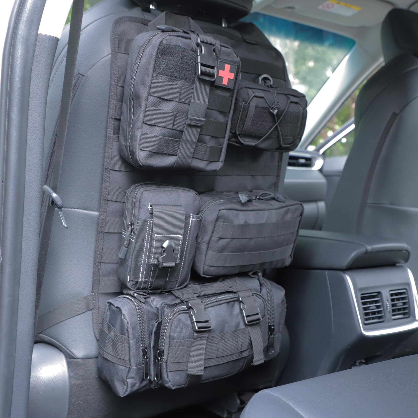 Amazon.com: truck seat organizer and storage tactical car back seat ...