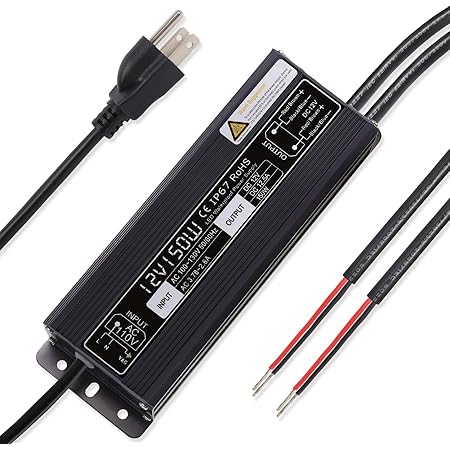 SUNVIE 150W 12V Landscape Lighting Transformer, Outdoor Low Voltage ...