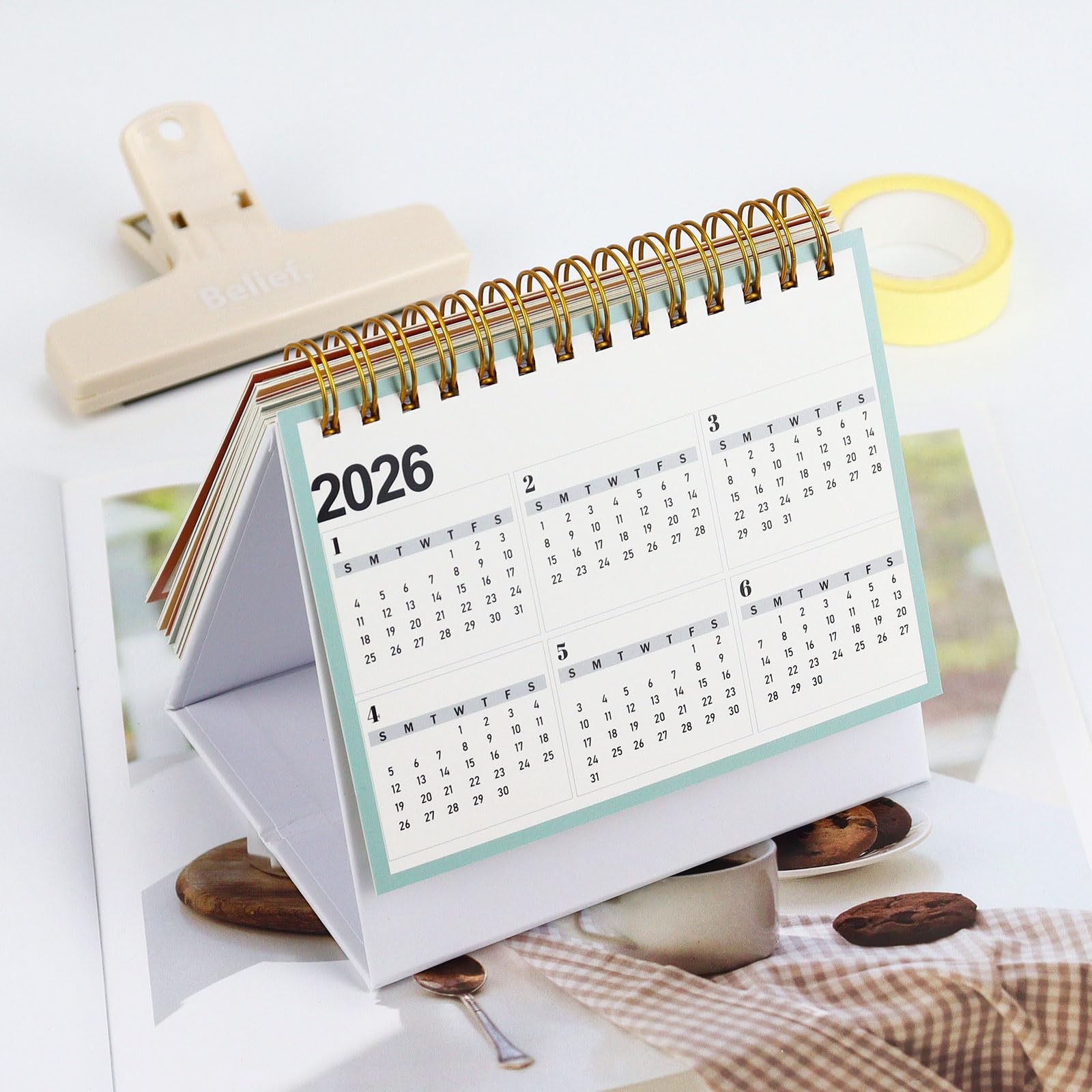 Snapklik.com : Desk Calendar 2024-2025, 5.2" X 5.3", Runs From July ...