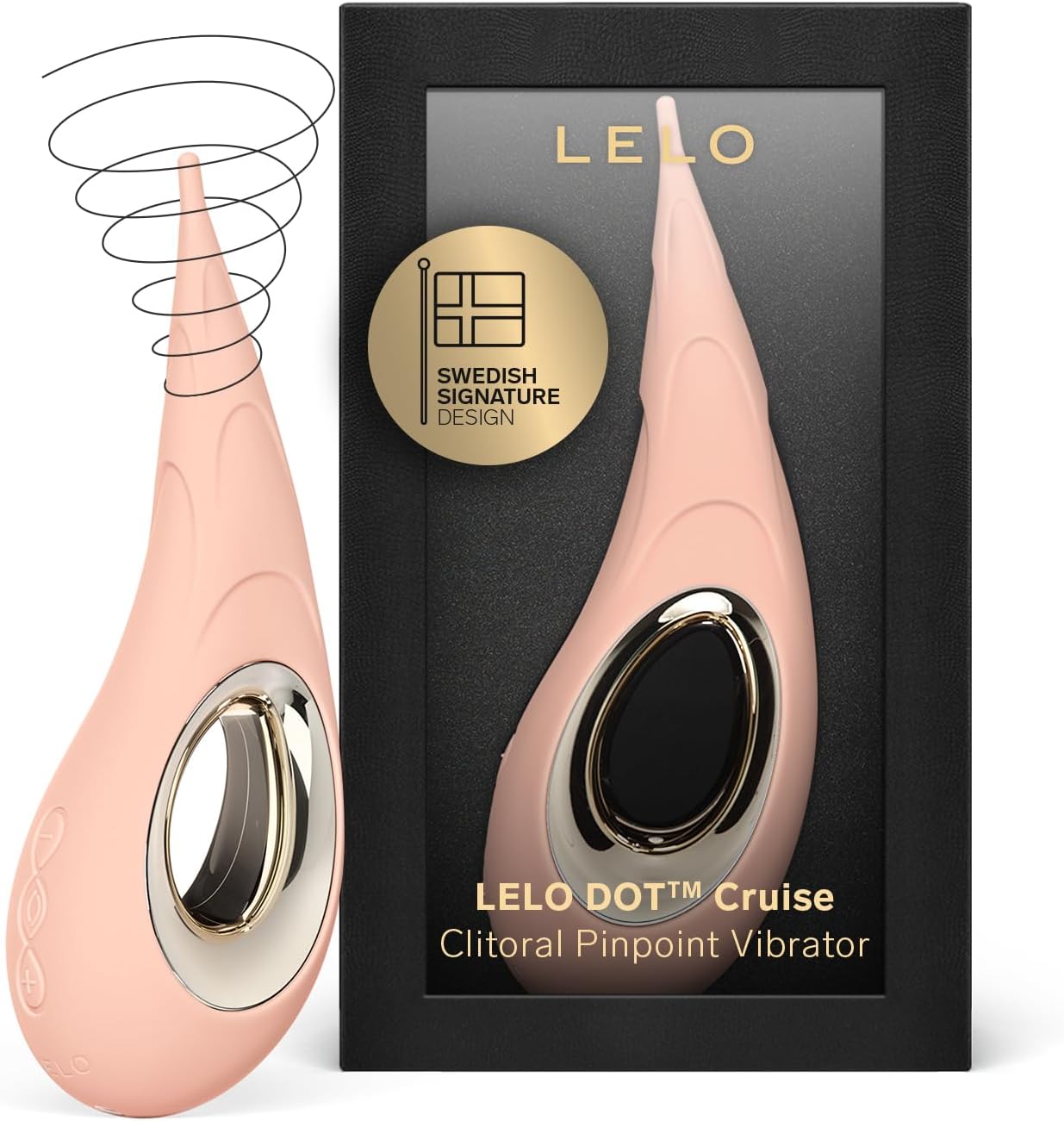 Amazon.com: LELO DOT Cruise High Frequency Clitoral Vibrator With Elliptical Motion 8 Pinpoint ...
