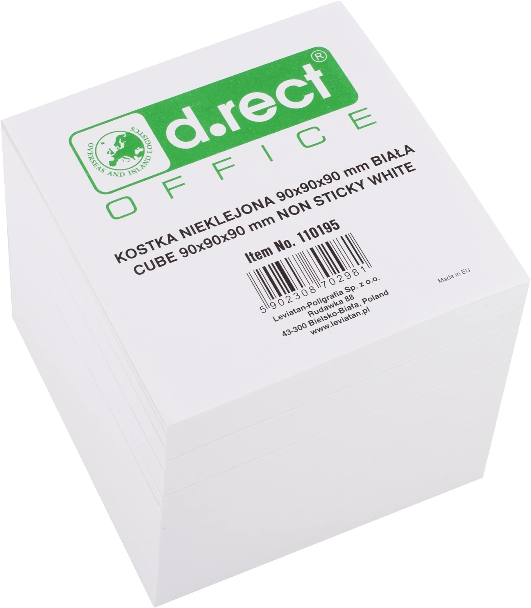 Westcott Note Block White 700 Sheets | memo Block glued with 9 x 9 cm ...