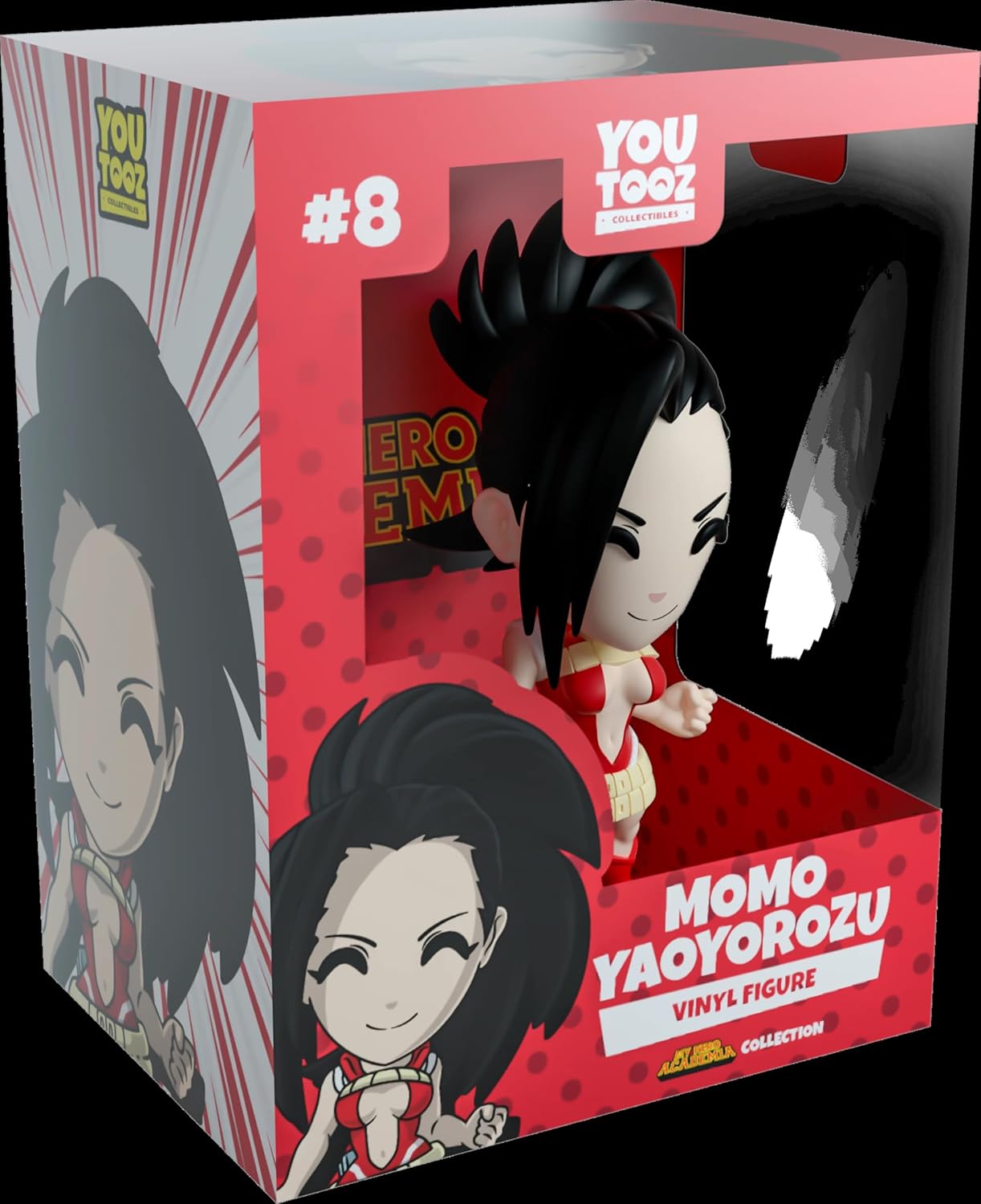 Amazon.com: Youtooz Momo Yaoyorozu 4.9" Vinyl Figure – Momo Yaoyorozu ...