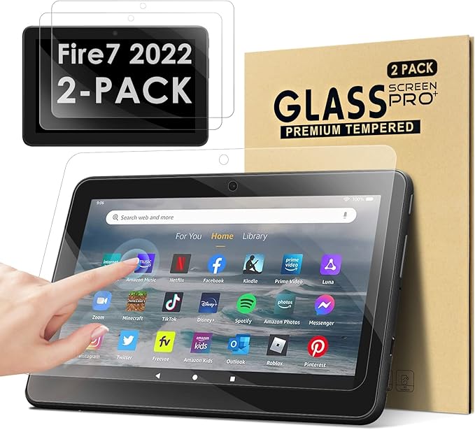 Amazon.com: 【2-PACK】DETUOSI Screen Protector for Amazon Kindle All-New ...
