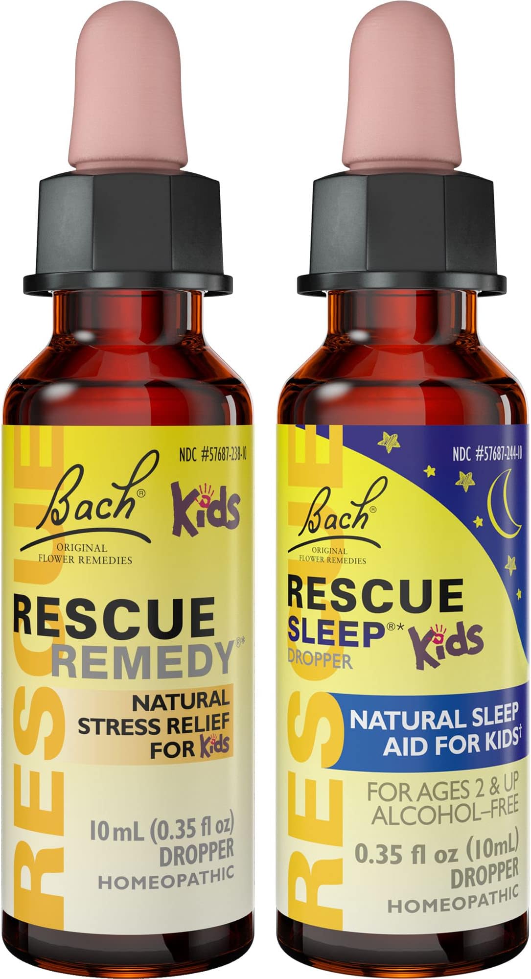 Amazon.com: Kids Day & Night Bundle, Bach RESCUE Remedy Kids Dropper ...