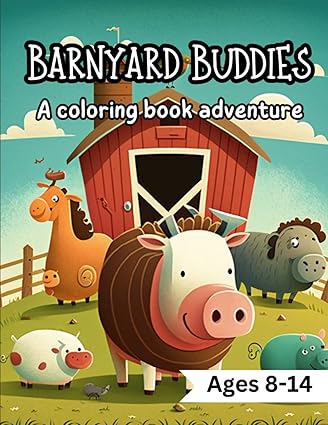 Barnyard Buddies: Barnyard buddies a coloring book adventure for kids ...