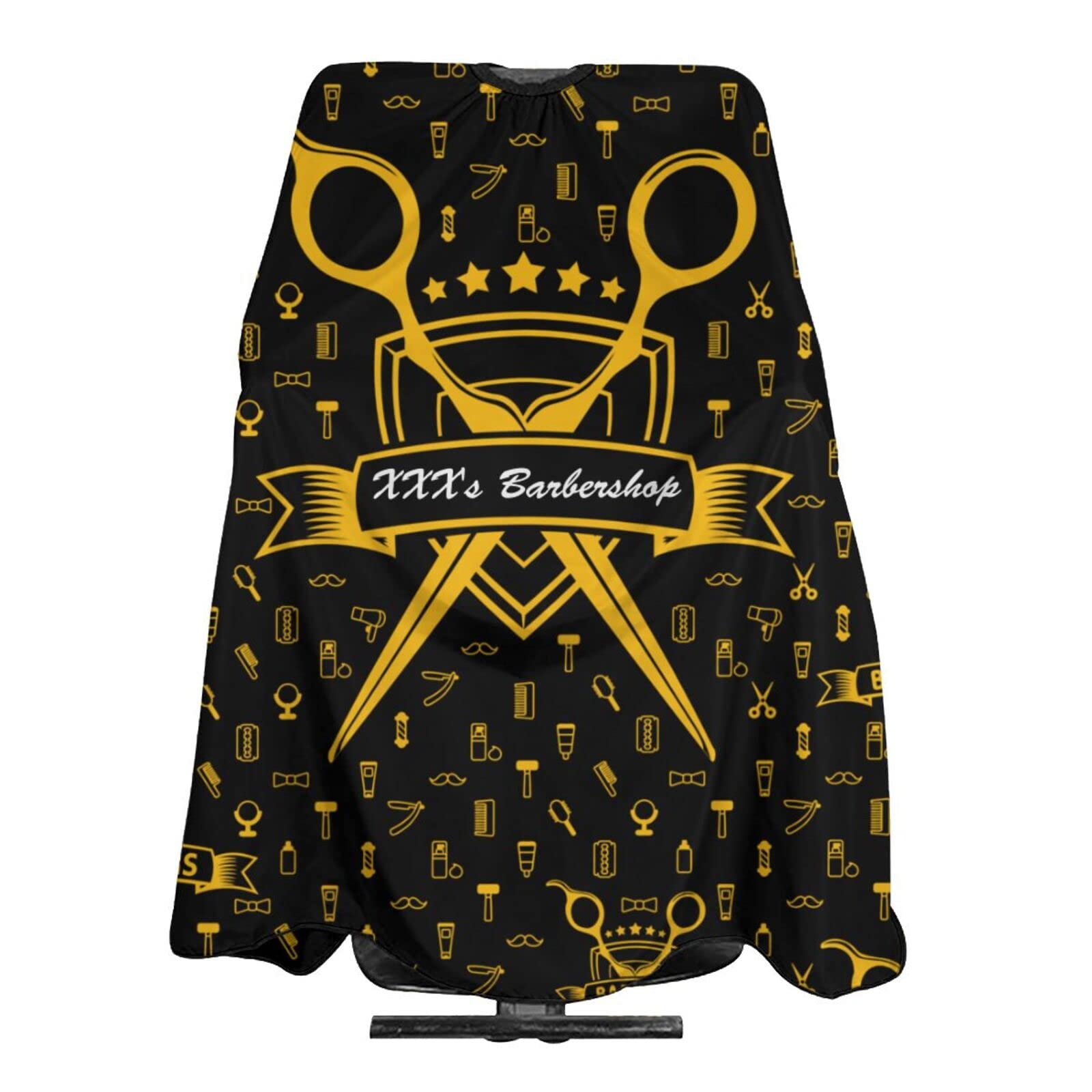 Amazon.com : Custom Barber Cape Hairdresser Cape, Add Your Photo Text ...