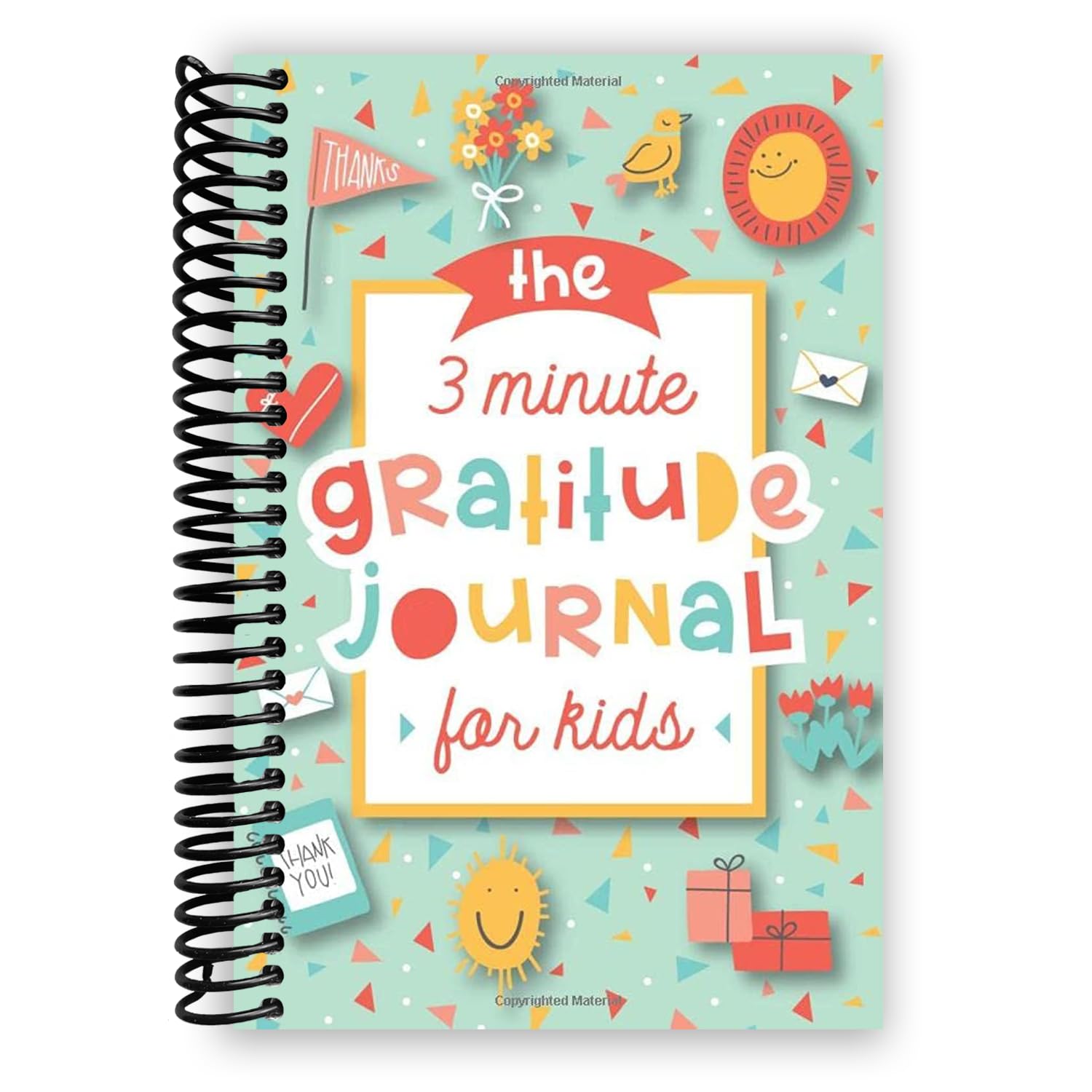 Amazon.com: Generic SpiralBound The 3 Minute Gratitude Journal for Kids ...