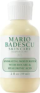 Mario Badescu Hydrating Moisturizer with Biocare & Hyaluronic Acid – for Dry/Sensitive Skin ...