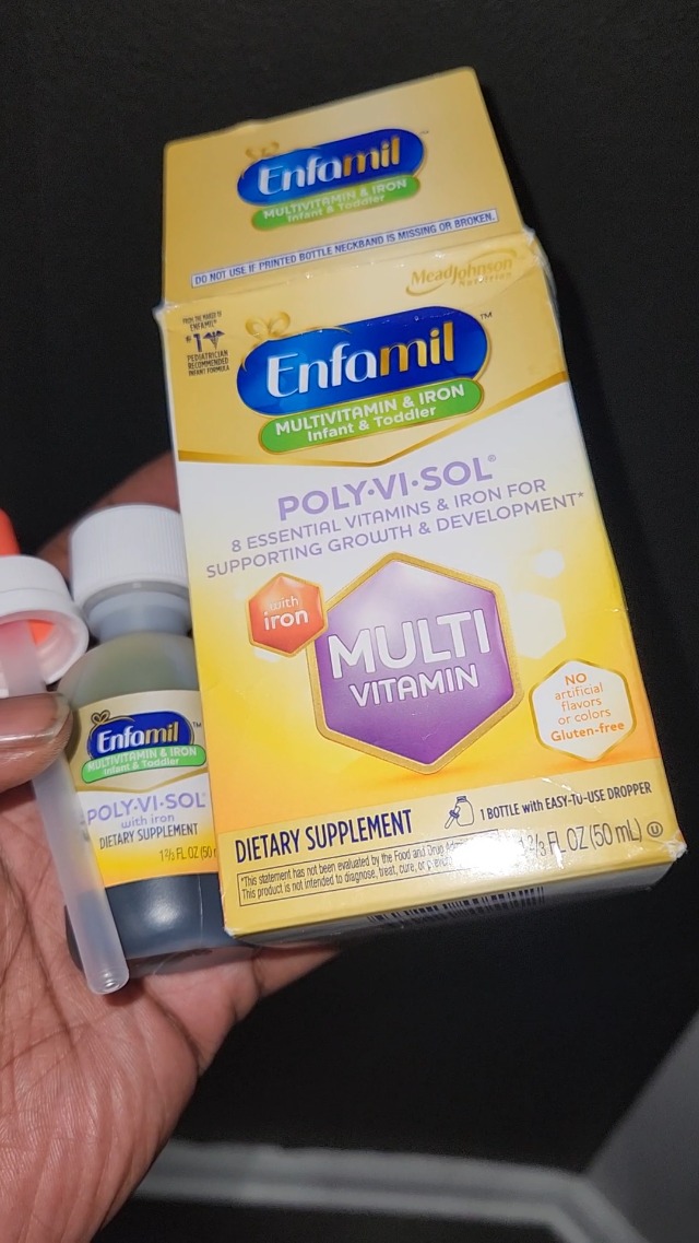 Watch Enfamil Poly Vi Sol Multivitamin Supplement Drops with Iron on ...