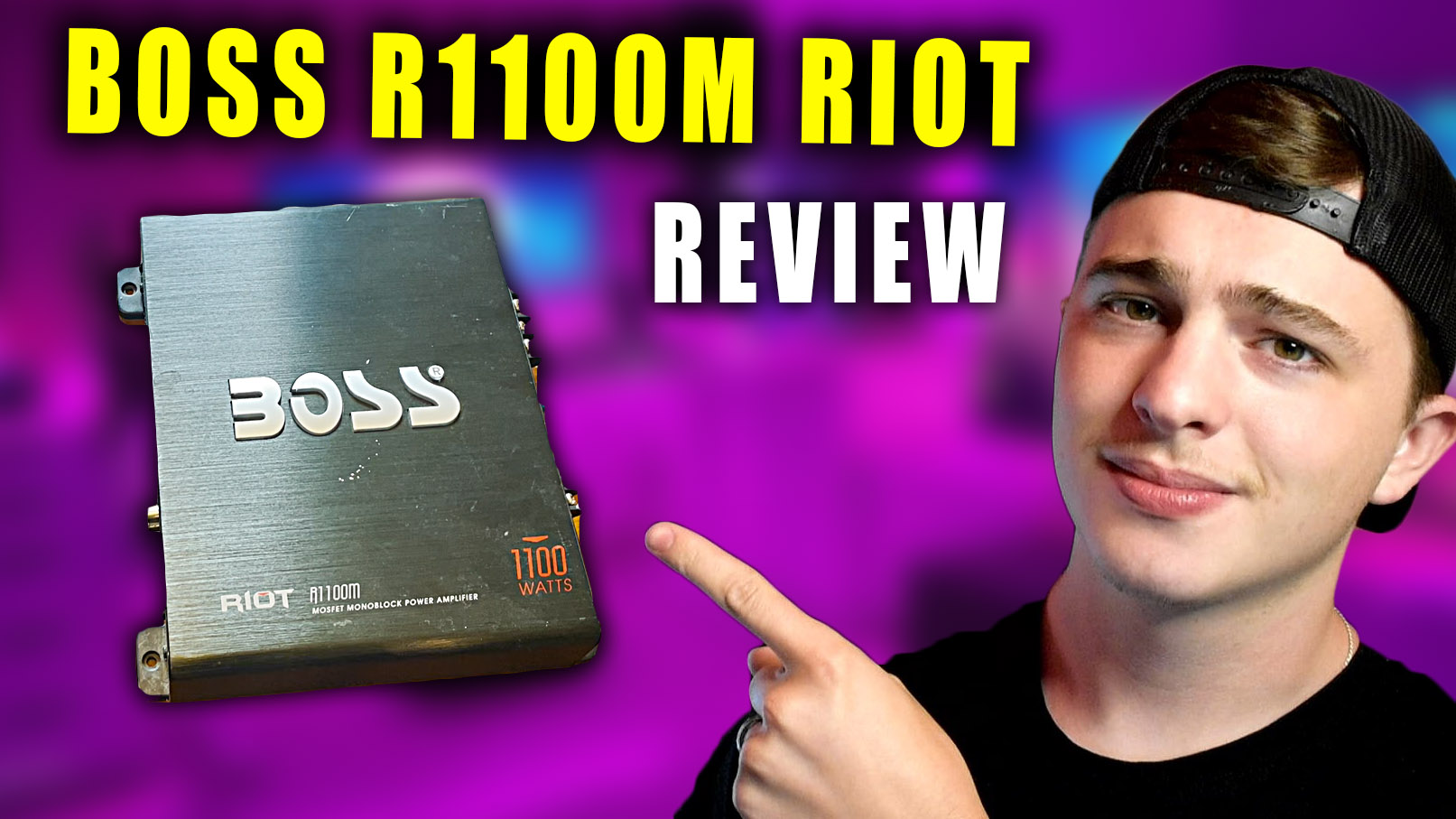 Watch Boss R1100M Riot Review and Demo on Amazon Live