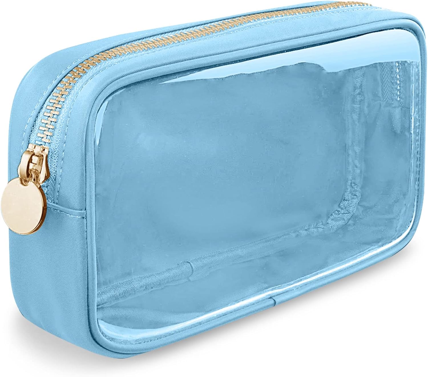 Amazon.com: Nylon Small Clear Makeup Bag for Purse, Cute Makeup Bag ...