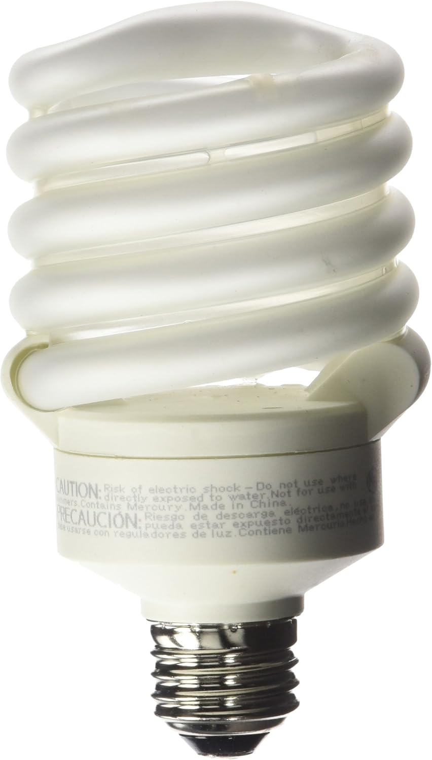 TCP 48932SS50K 32-watt 5000-Kelvin Full Springlamp CFL Shatter Coat ...