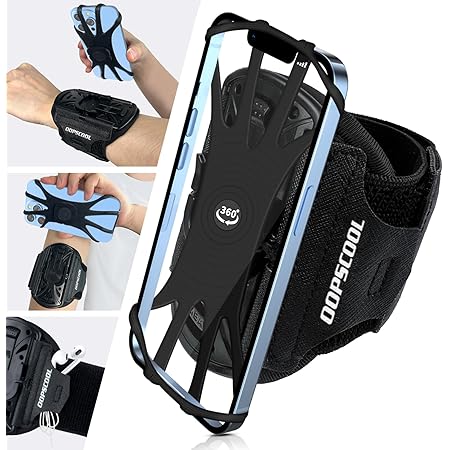 VUP Universal Running Armband, 360°Rotatable Forearm Mobile Phone ...