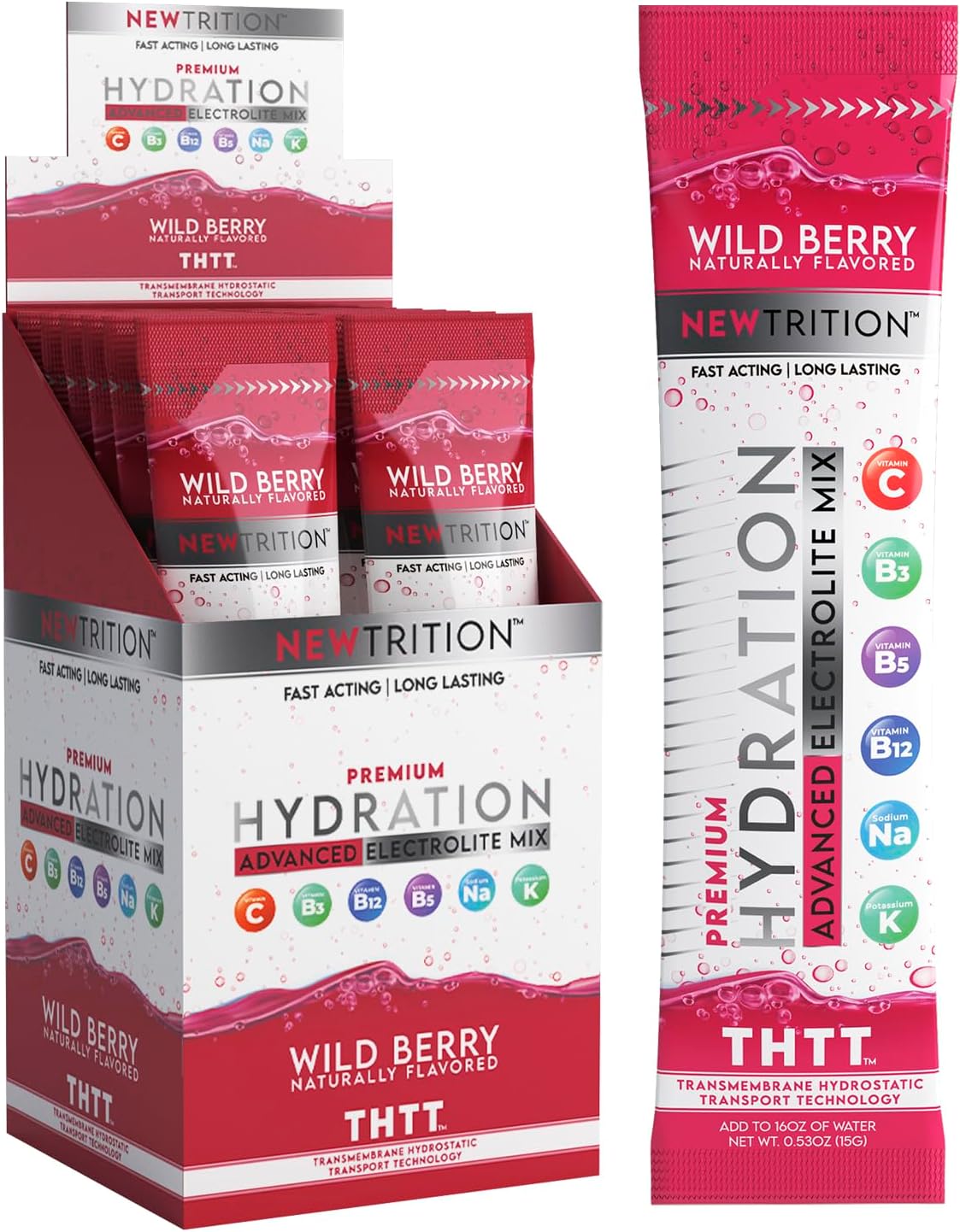 Amazon.com: KEY NUTRIENTS Multivitamin Hydration Packets - 5 Delicious ...