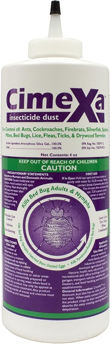Rockwell Labs Cxid032 Cimexa Insecticide Dust Insecticide 4oz ...