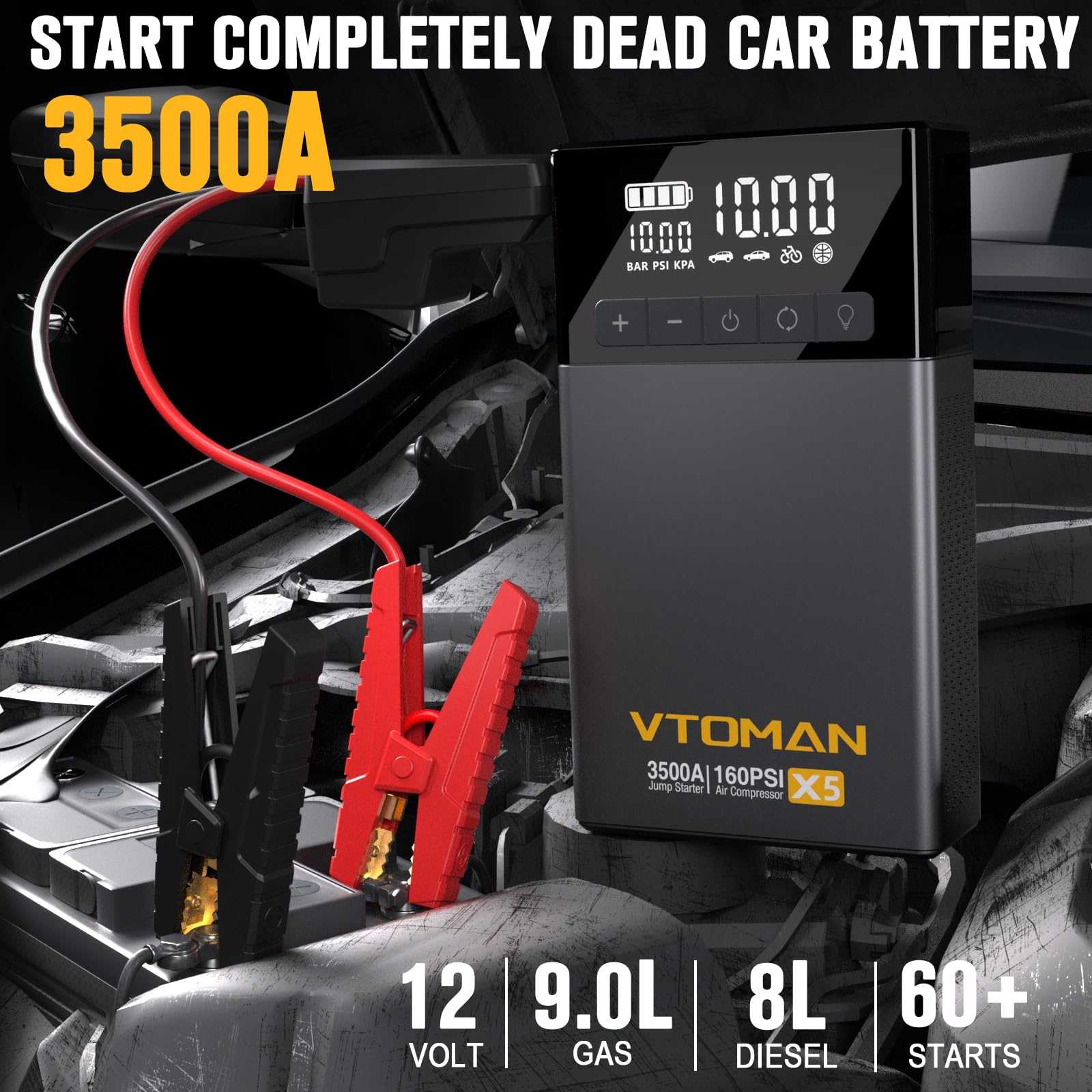 Snapklik.com : VTOMAN X5 Jump Starter