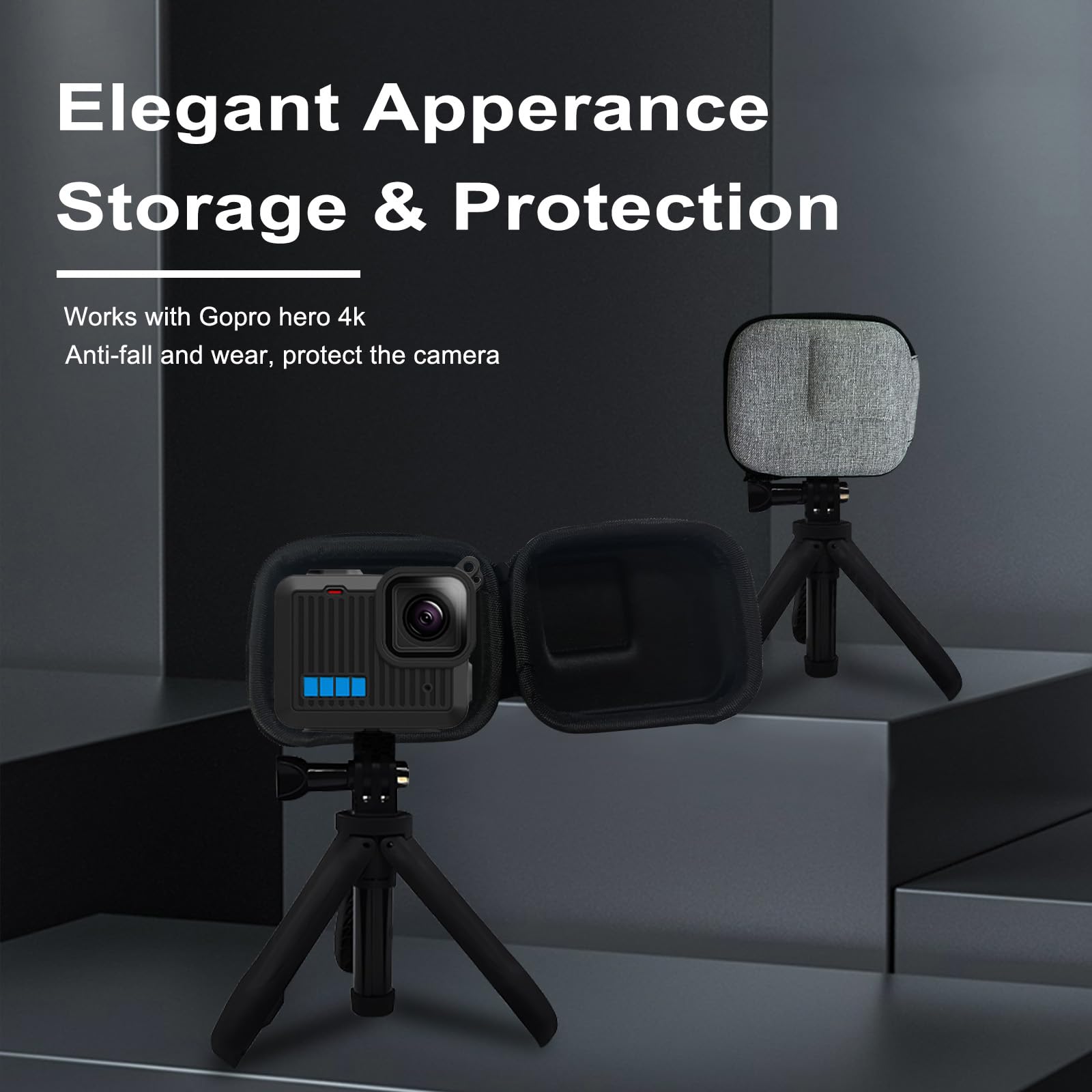 Go Pro Hero Case Replacement GoPro Hero 4K Complete Accessories Kit ...