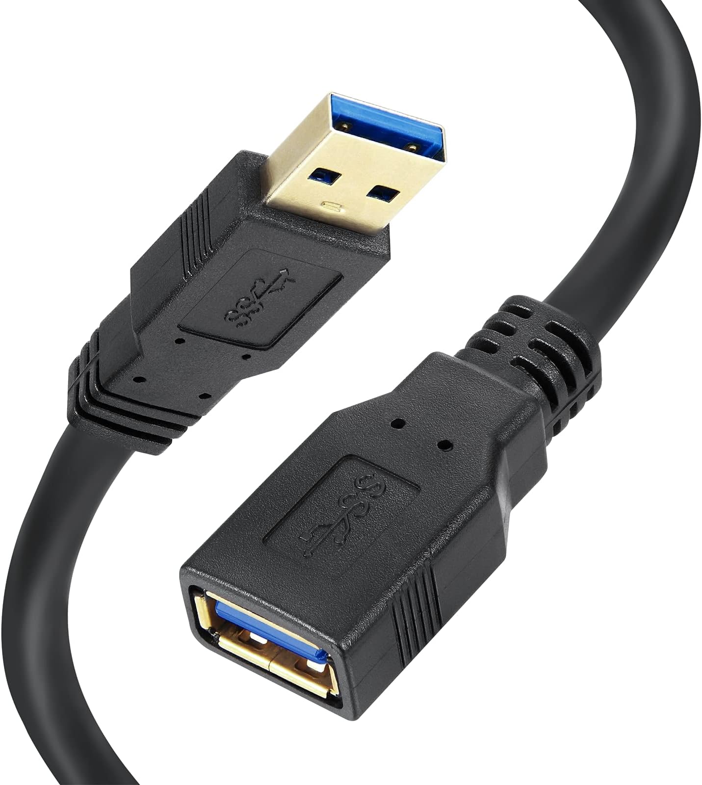 Amazon.com: Tan QY USB 3.0 Extension Cable 15Ft, USB 3.0 High Speed ...