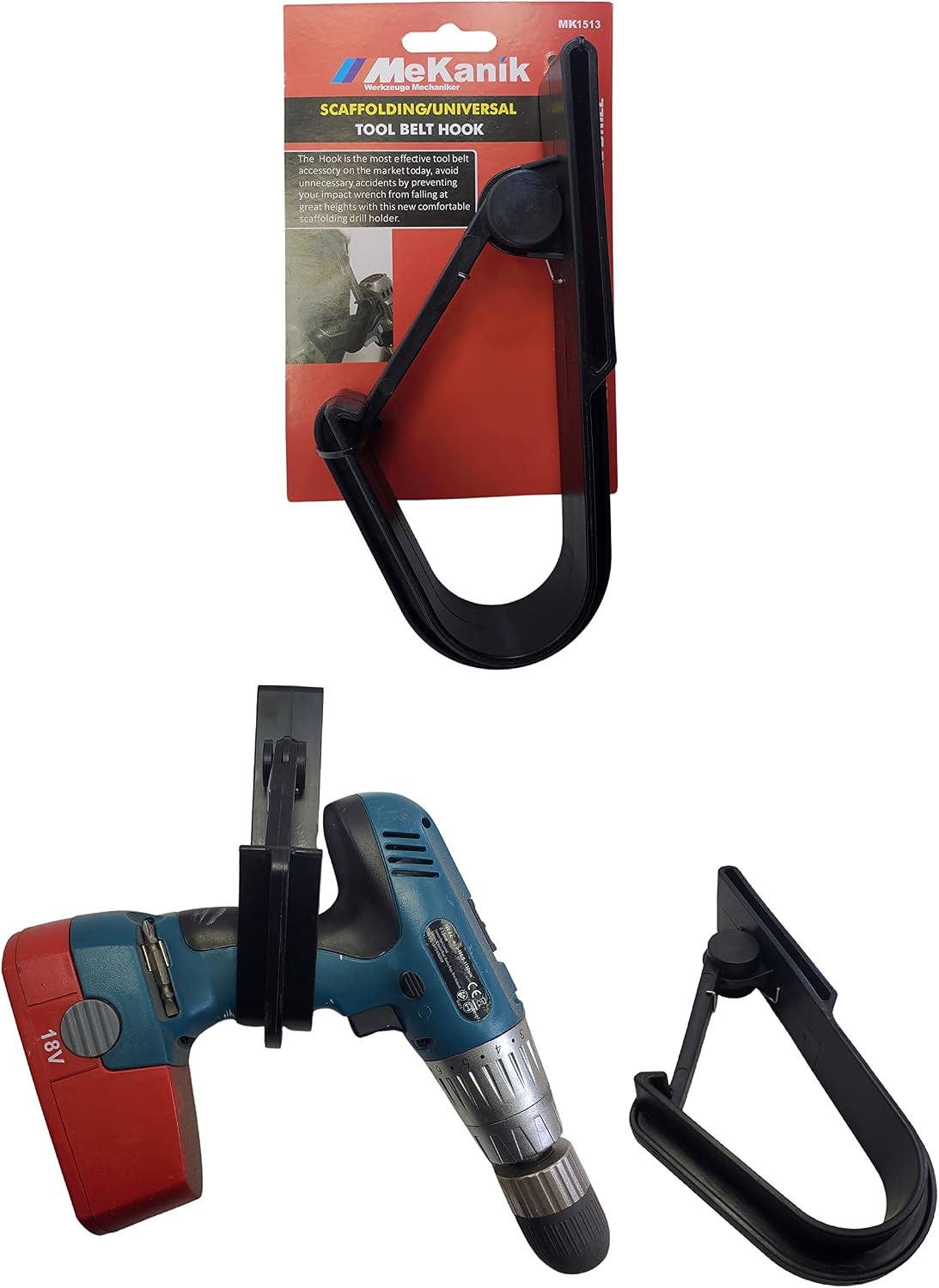 Universal Scaffolding/Power Tool Belt Hook for use with Most Cordless ...