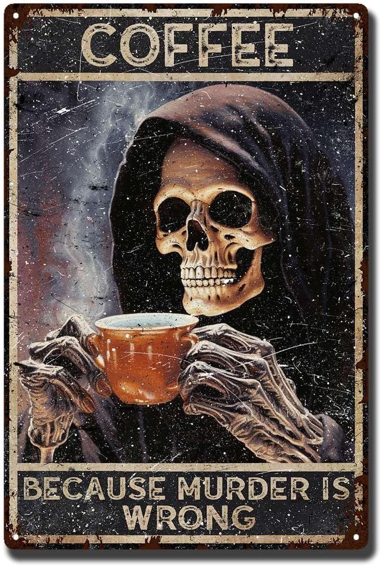 Amazon.com : Witches Brew Cafe Sign Halloween Wall Decor Medieval ...