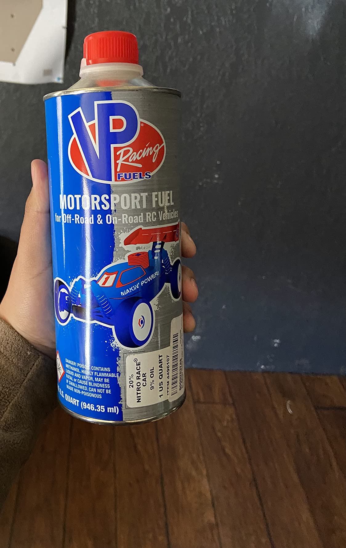 Amazon.com: VP Racing Hobby Fuels 2 Quarts 20-Percent Nitrofuel for RC ...