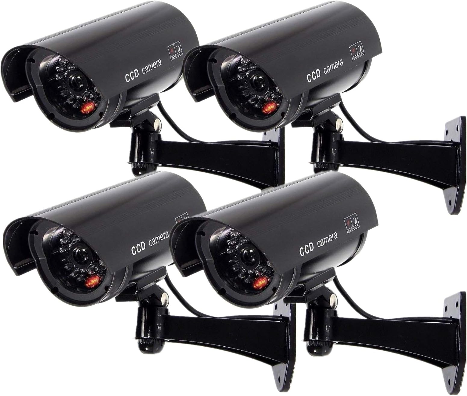 Amazon.com : F FINDERS&CO Outdoor Fake Security Camera, Dummy CCTV ...