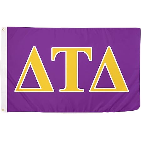 Amazon.com: Delta Tau Delta USA Letter Fraternity Flag Greek Letter Use ...