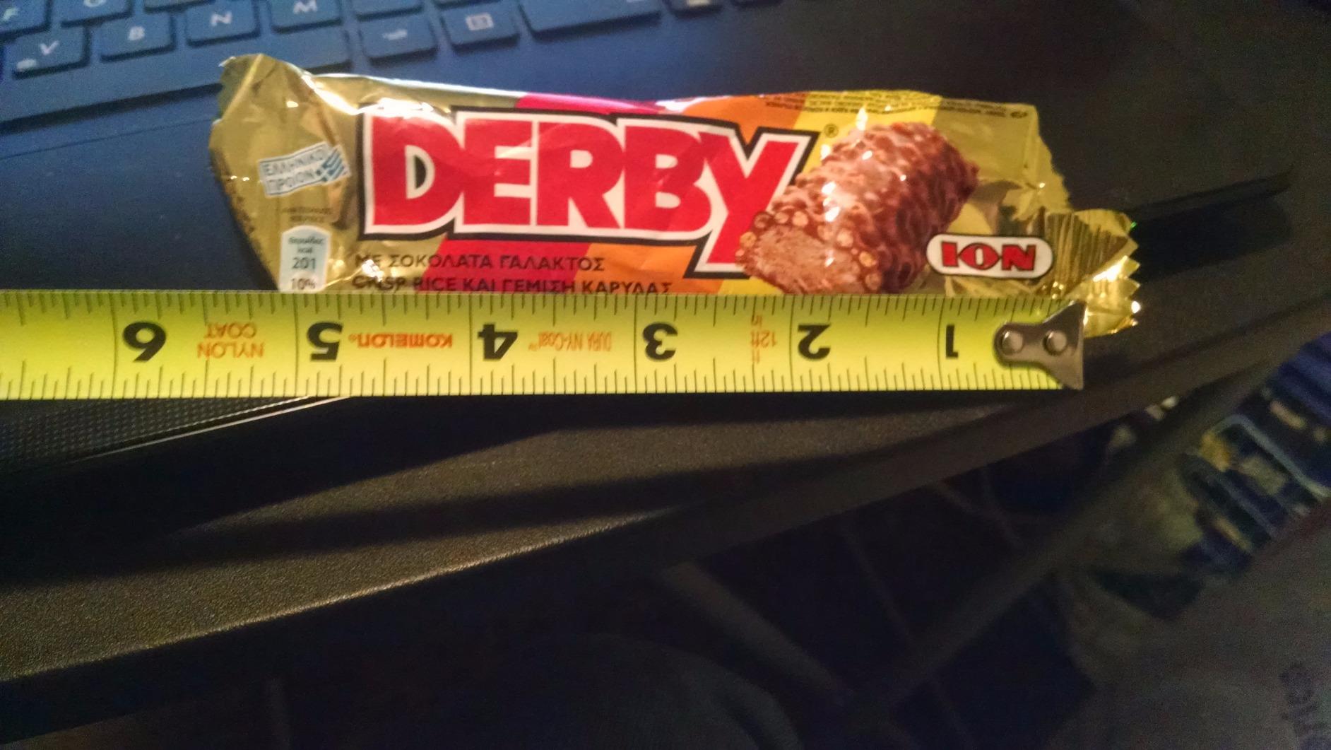 Amazon.com : ION Derby - Greek Traditional Chocolate Bar with Crisped ...