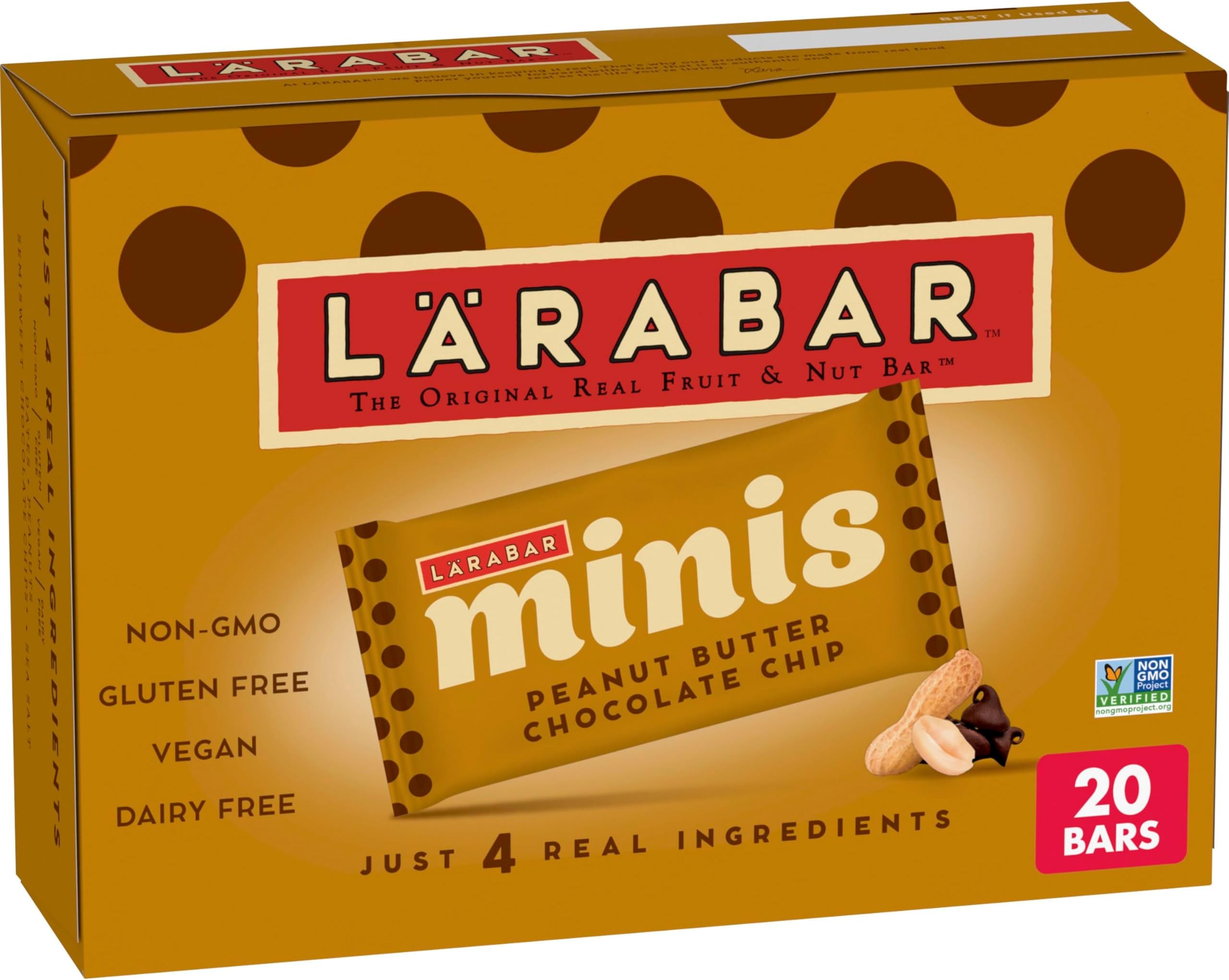 Amazon.com: Larabar Peanut Butter Chocolate Chip, Gluten Free Fruit ...
