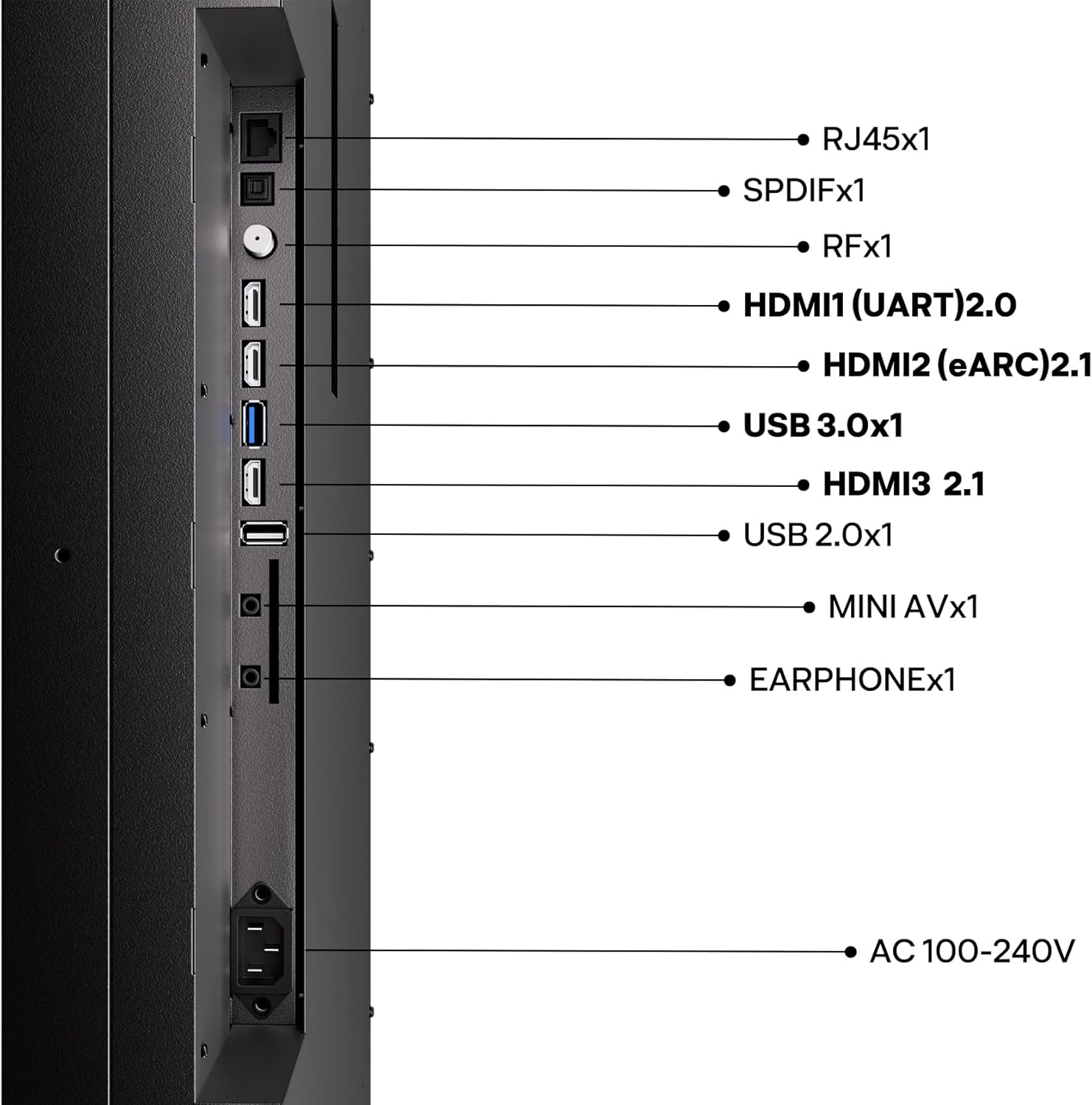 SYLVOX 75-inch Cinema Pro Outdoor TV User Manual
