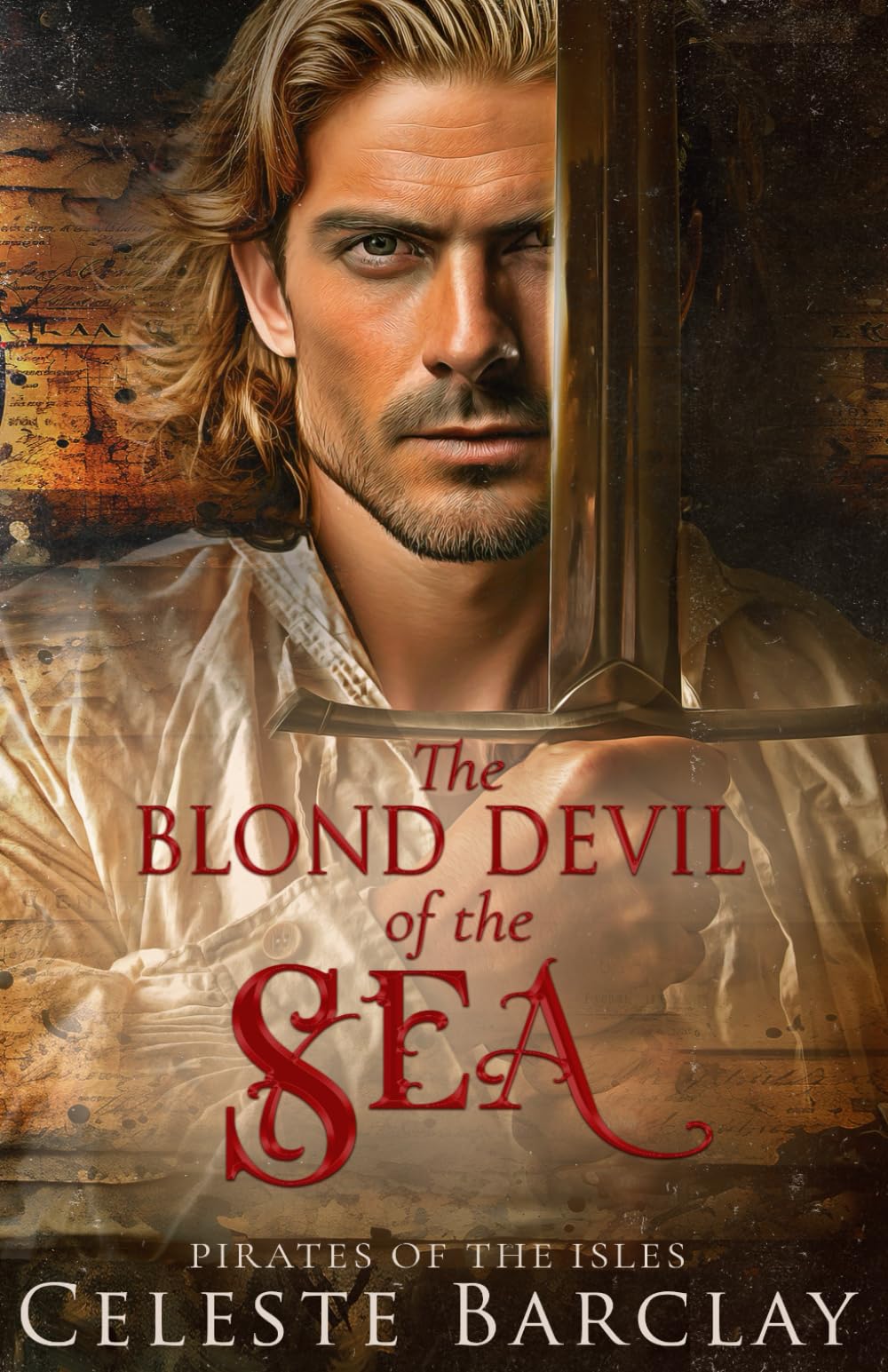 The Blond Devil of the Sea: A Steamy Enemies to Lovers Pirate Romance ...
