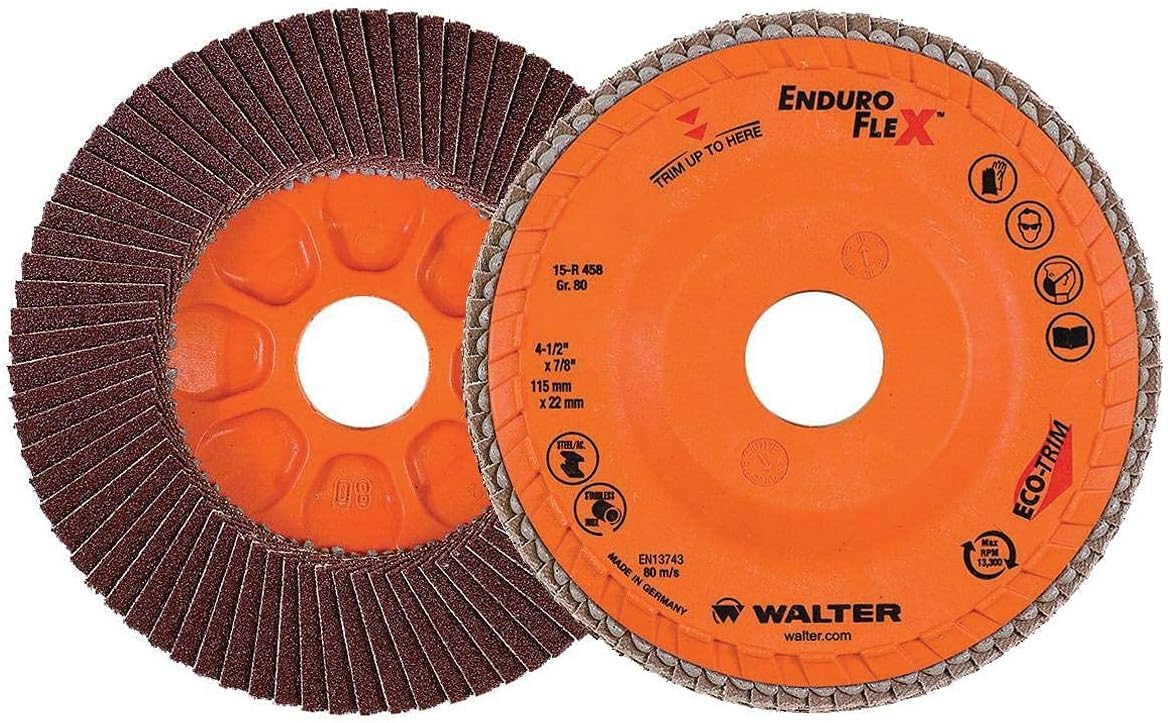 Amazon.com: Walter 11T042 4-1/2X3/64X7/8 High Performance Zip Wheels ...