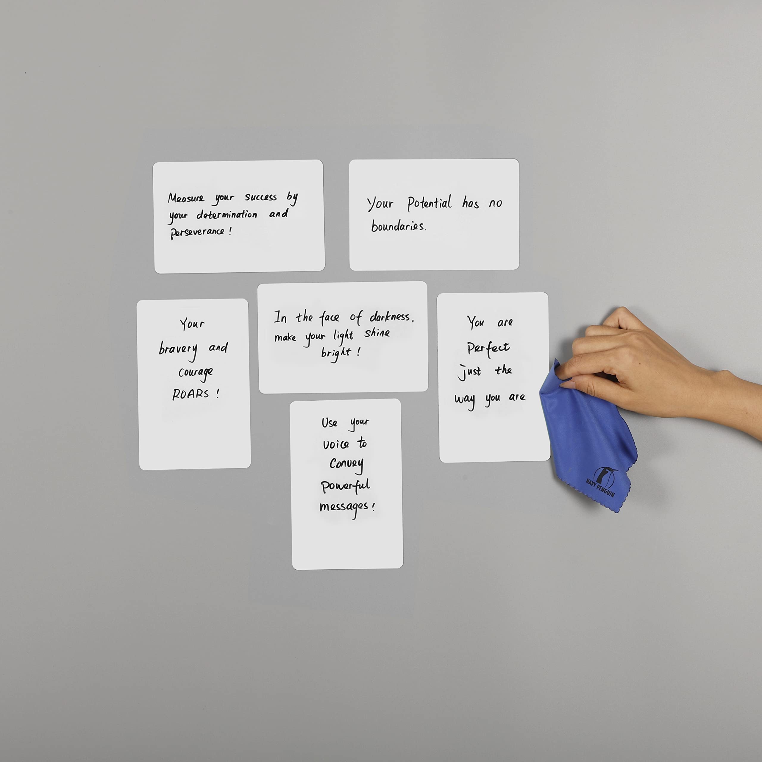 Snapklik.com : Dry Erase Magnets Set - 12 Pack - 6x4 In Whiteboard ...