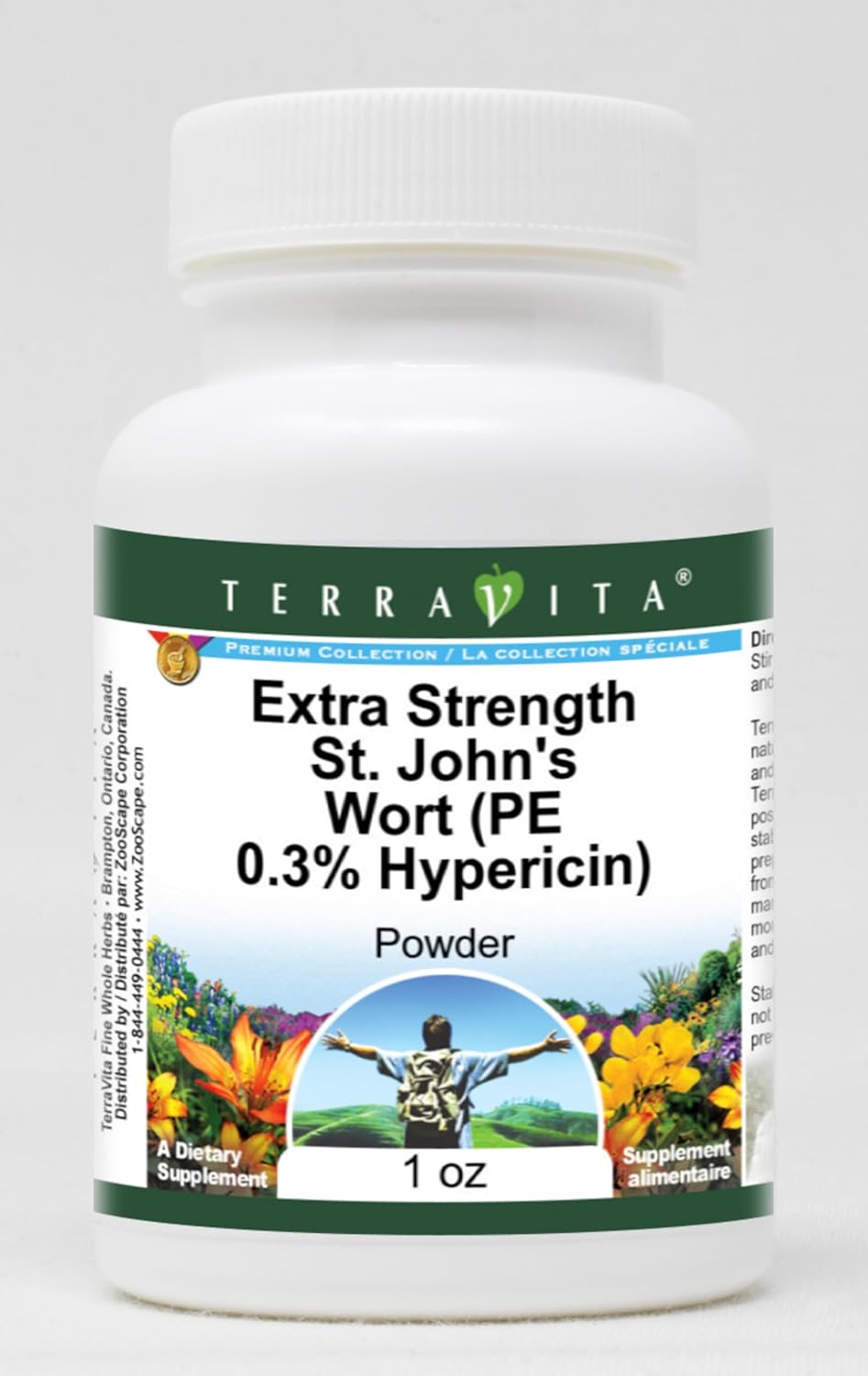 Amazon.com: Extra Strength St. John's Wort (PE 0.3% Hypericin) Powder ...