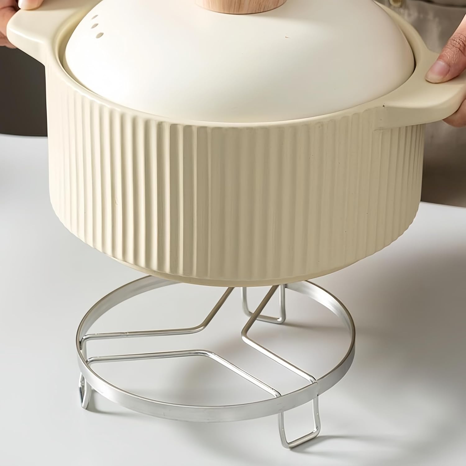 Amazon.com: DWGEPT 304 Cooling Rack Steamer Rack 7in 2P Stainless Steel ...