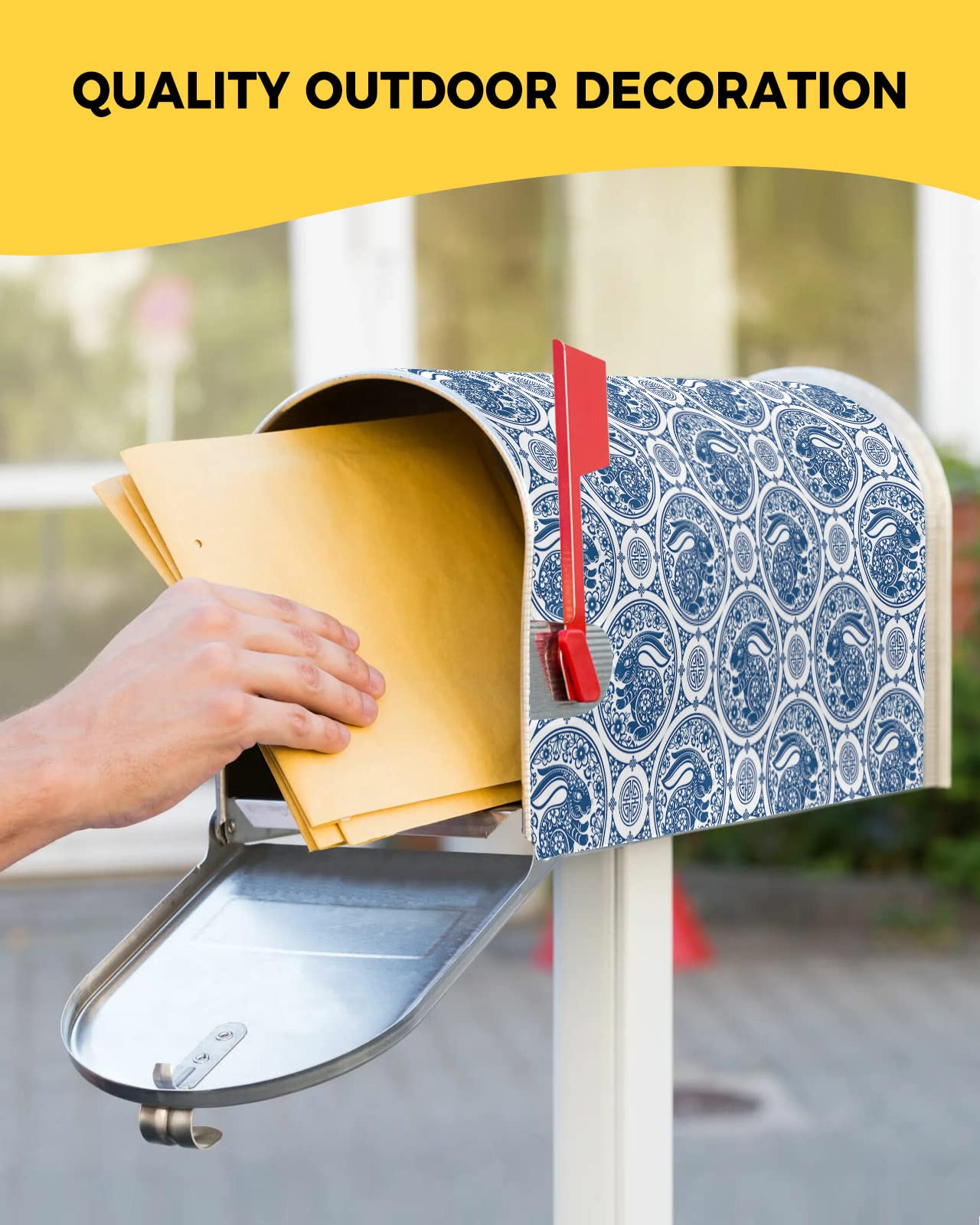 Letter Box Covers New Outdoor Mounted Waterproof Mail Slot Letter Box