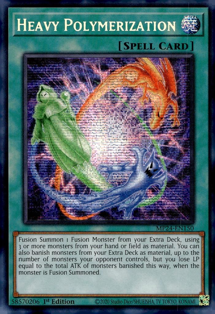 Amazon.com: Heavy Polymerization - MP24-EN150 - Prismatic Secret Rare ...