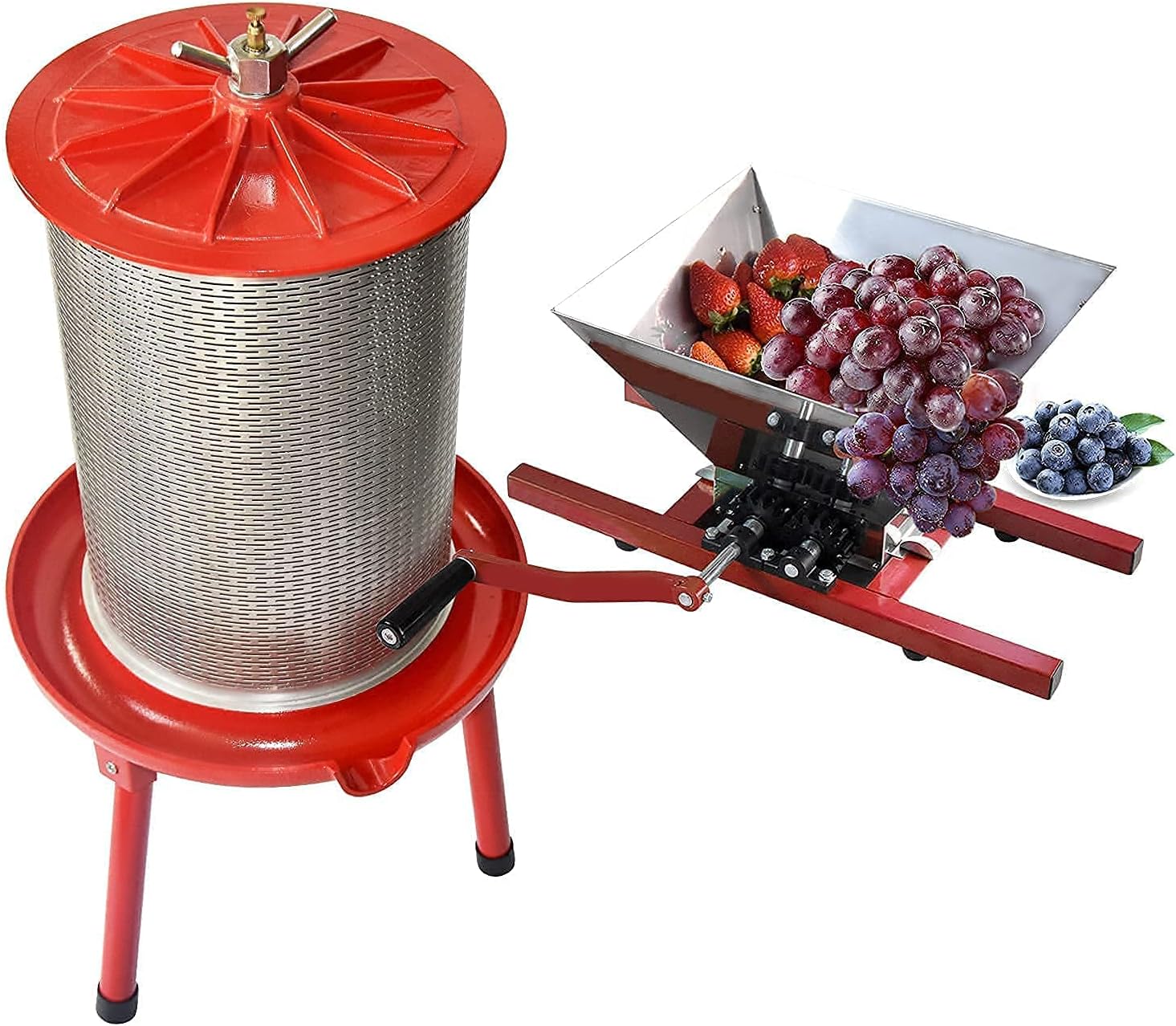 Amazon.com: SQUEEZE master Fruit Grape Wine Classic Crusher -7 Litre/1 ...