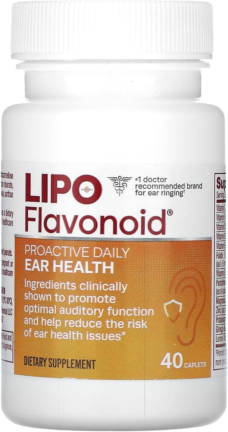 Amazon.com: Proactive Daily Ear Health Supplement by Lipo-Flavonoid ...