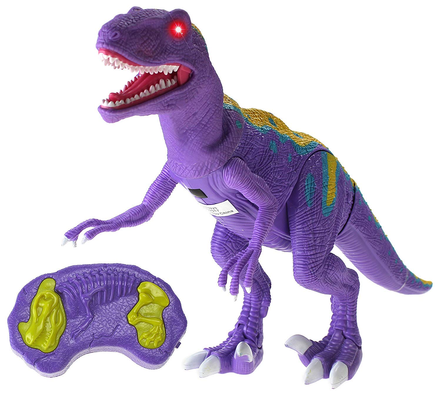 Buy Walking Series Dinosaur World Raptor Remote Controlled RC Battery ...