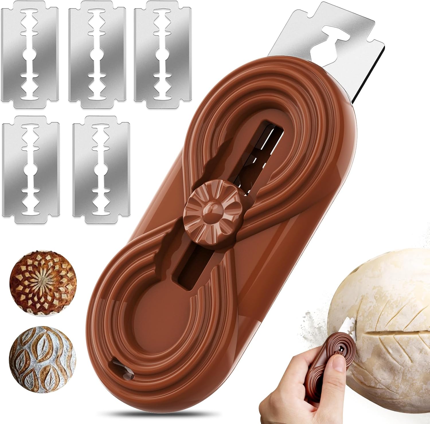Amazon.com: Sis-YaoLan Bread Lame Upgraded Extractable Lame Bread Tool ...
