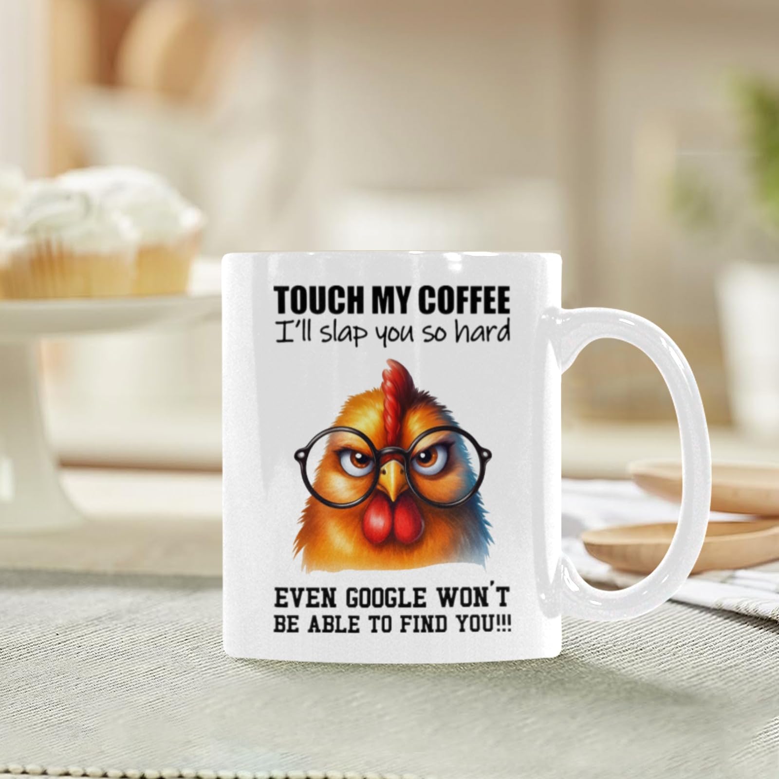 Amazon.com | Touch My Coffee I'll Slap You So Hard-Funny Coffee Mug ...