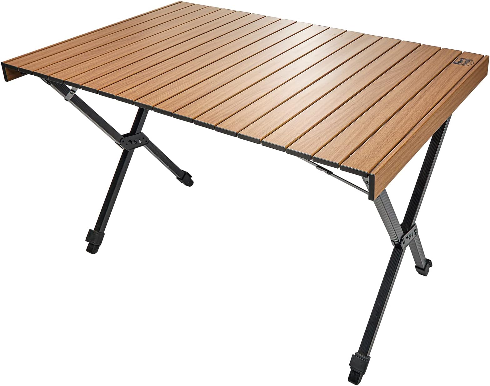 Amazon.com: GoTEAM! Portable Heavy Duty Aluminum Roll-Top Table (Large ...