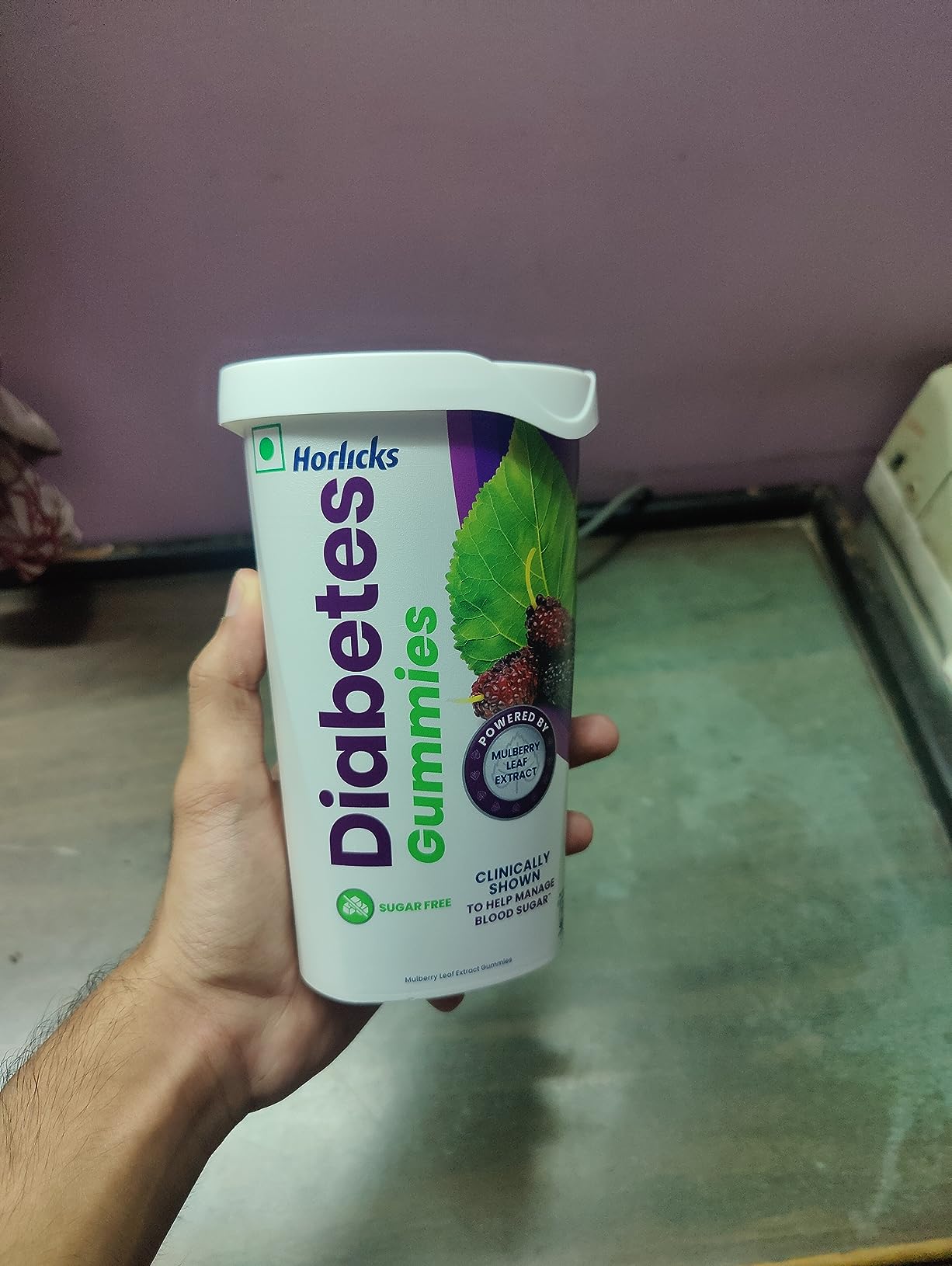 Buy Horlicks Diabetes Gummies with clinically tested Mulberry Leaf ...