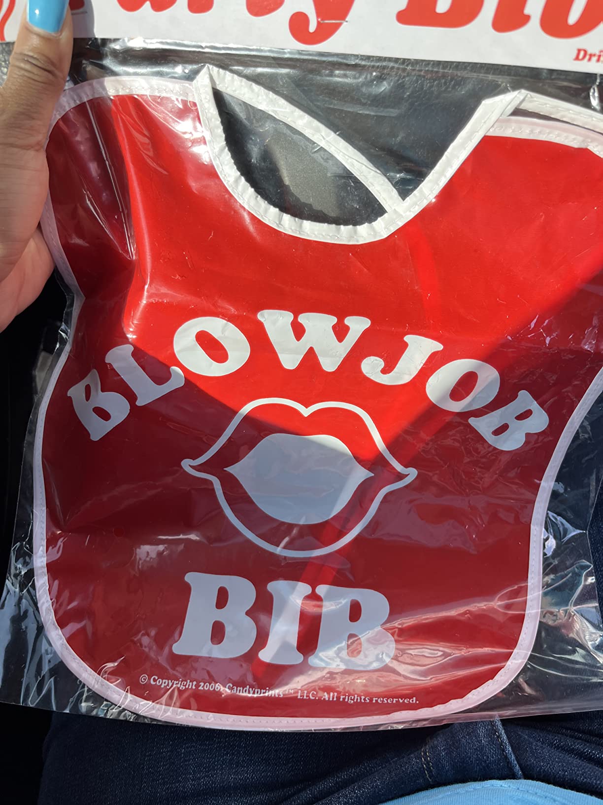 1 Mo Finance Blow Job Bib A Hilarious Gag T By Candyprints Buy Now Pay Later