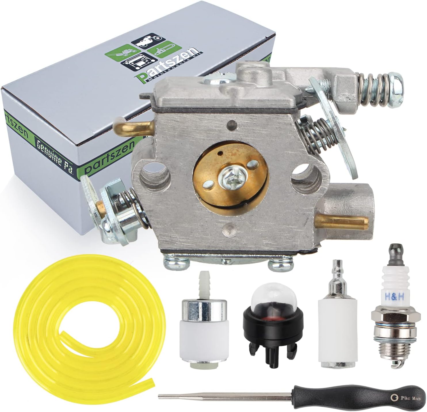 Amazon.com: MOTOKU 309376002 Carburetor Carb kit for Ryobi RY3714 ...