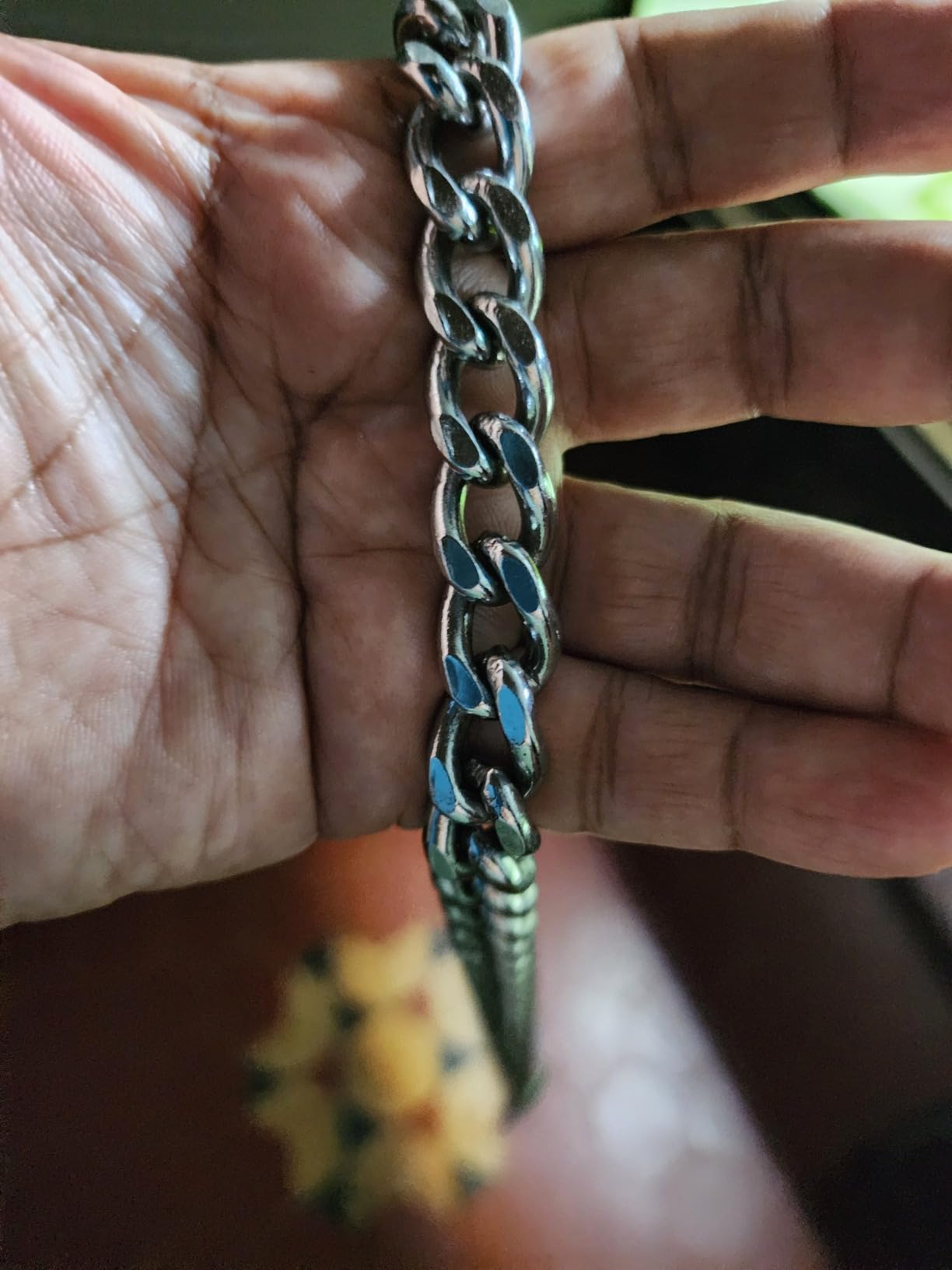 Buy D&C PAWS Heavy Duty Choke Cuban Chain I Dog Collar for Large Dogs ...